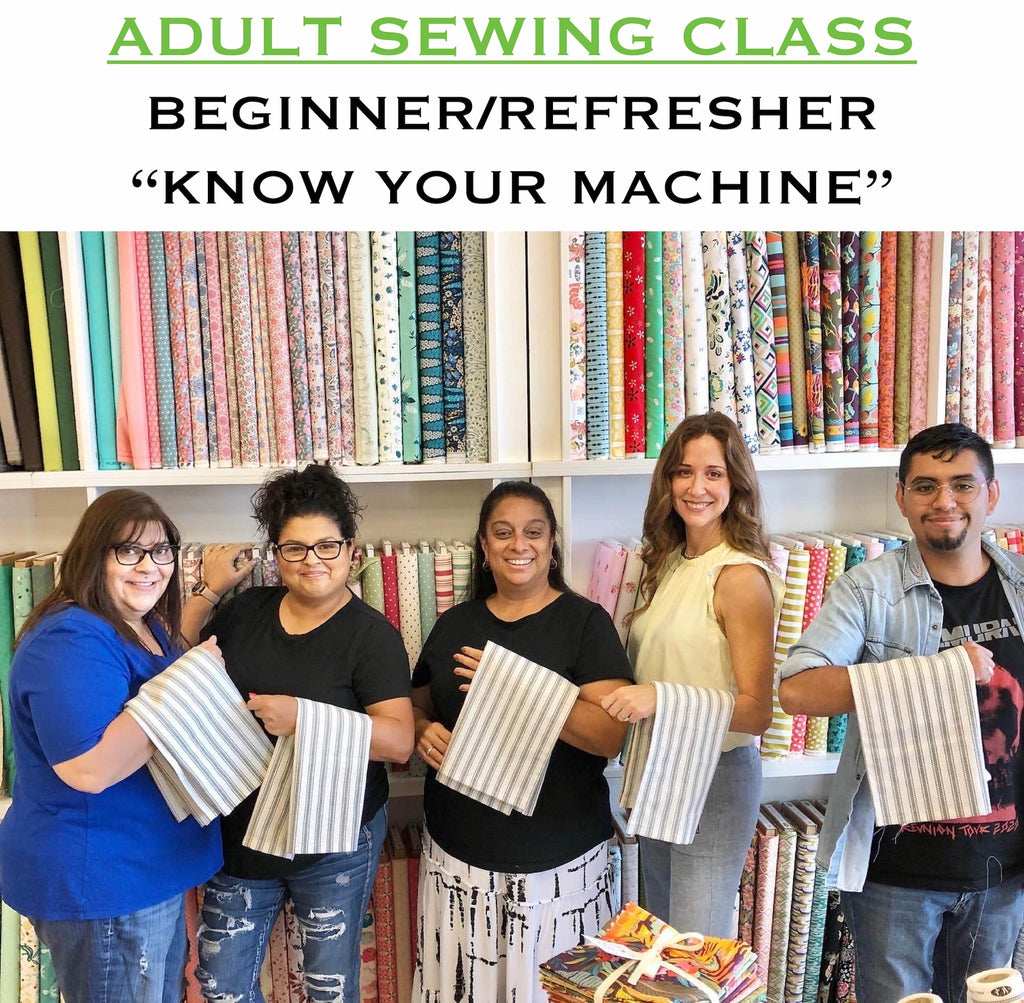 Adult Sewing Class Gilbert AZ - For Beginners and Skilled Sewists ...